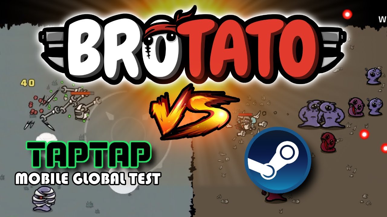 Brotato Mobile Global Test VS Brotato - YouTube