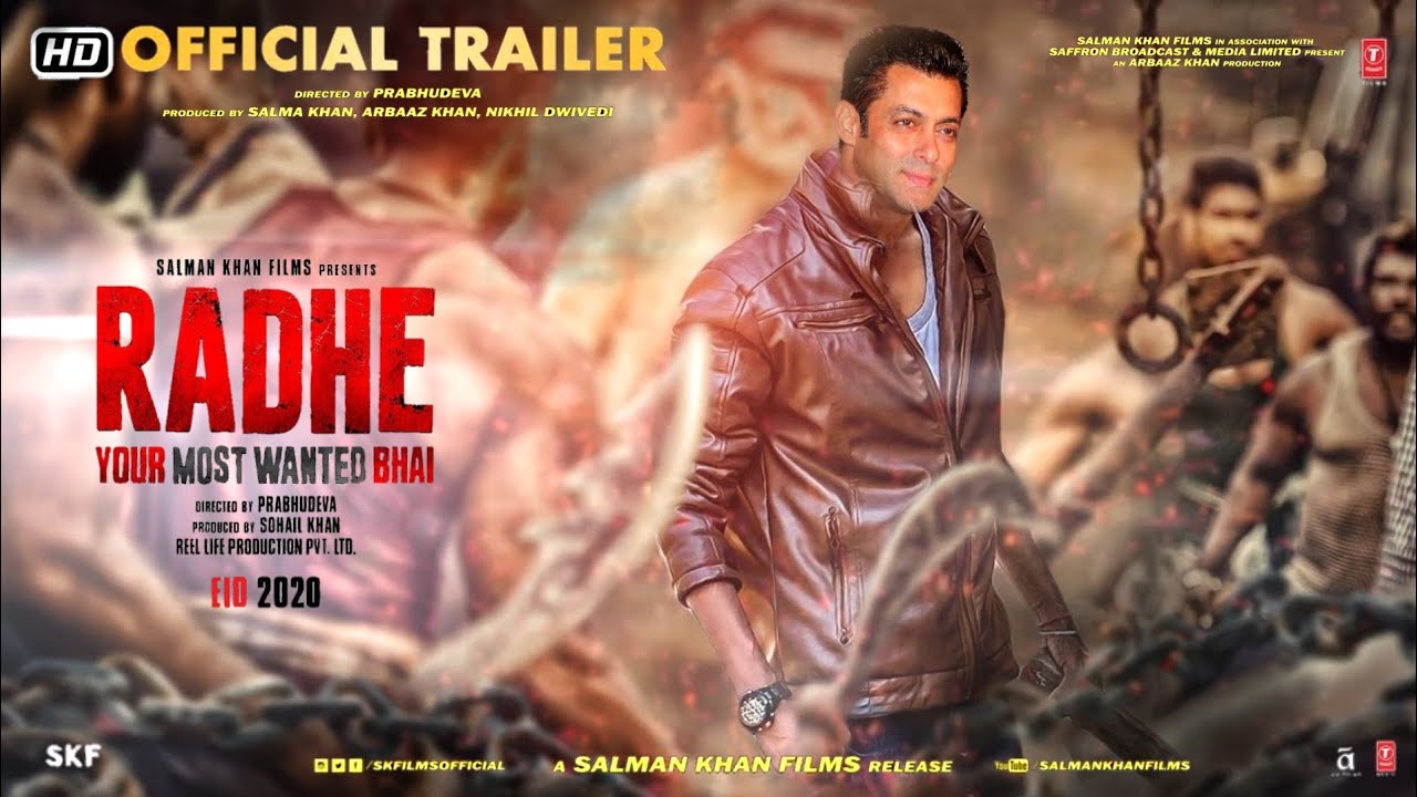 RADHE | Official Trailer | YOUR MOST WANTED BHAI | Official Trailer ...
