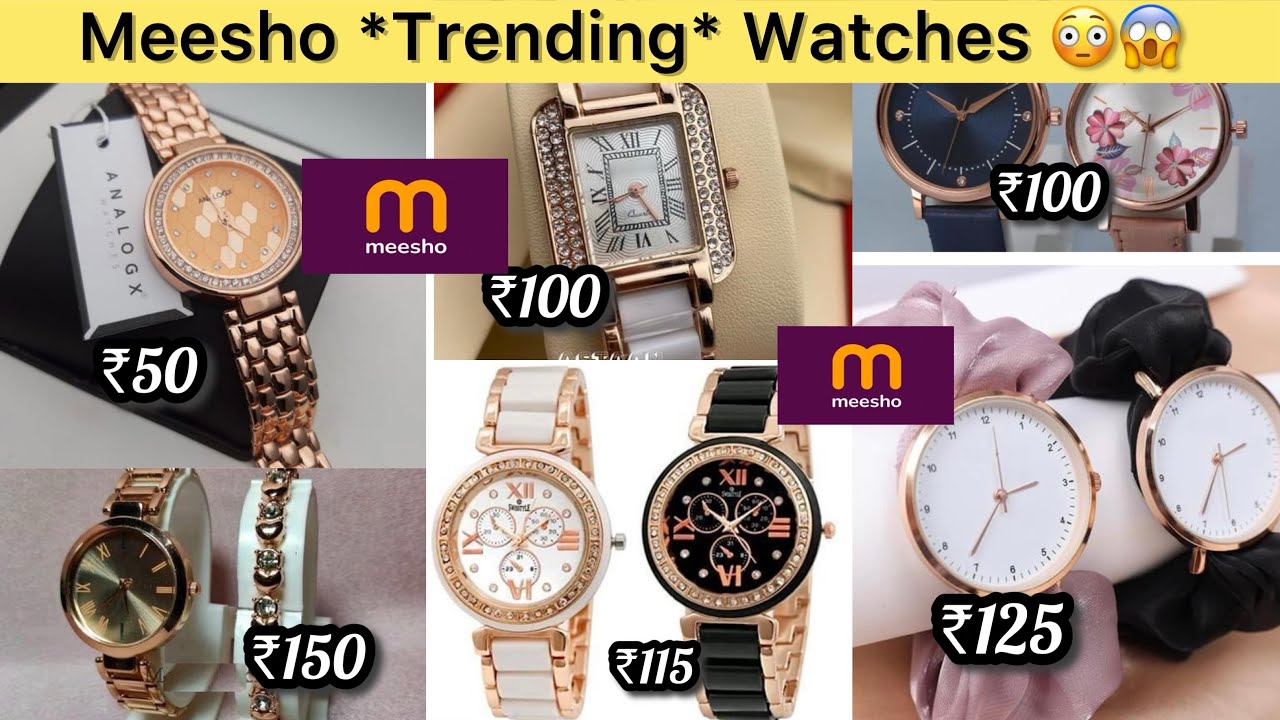 Meesho *Trending* Watches 😳😱|| Messho watches || Meesho watches haul ...