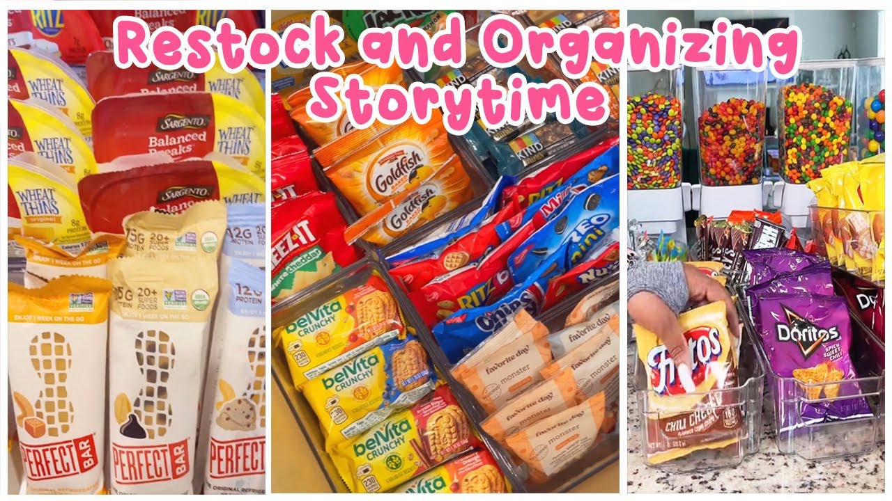 🌺 30 Minutes Satisfying Restock And Organizing Tiktok Storytime ...