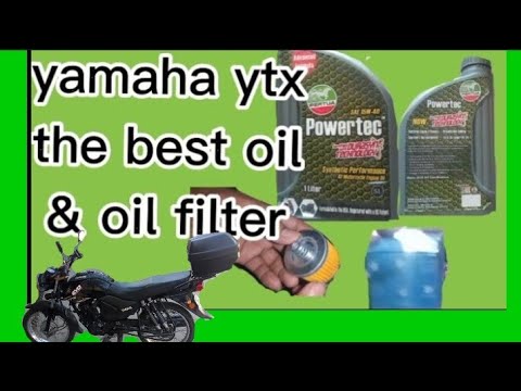 YAMAHA YTX Change Oil | Pinaka magandang oil || Change oil filter ...