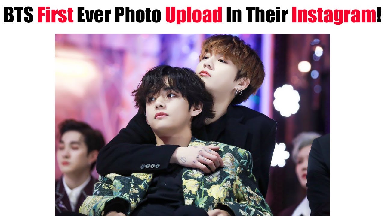 BTS Members First Ever Photo Upload In Their Official Instagram Account ...