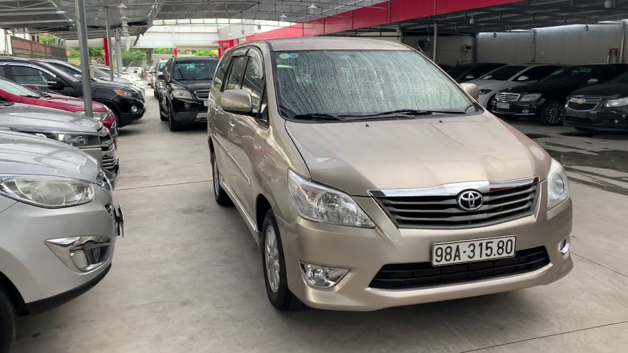 Toyota Inova 2013 mt 2.0 giá 385tr ac xem xe lh 0782.388.399 - YouTube
