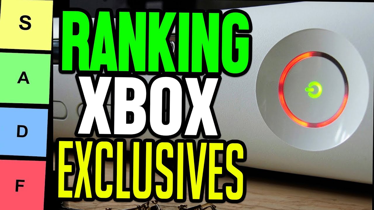 Ranking EVERY Xbox 360 Exclusive : Yes Even Timed Ones - YouTube