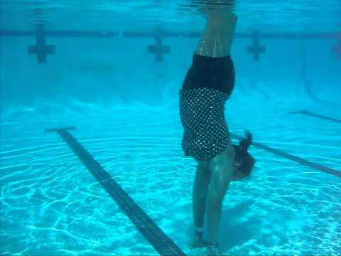Handstands Underwater - YouTube