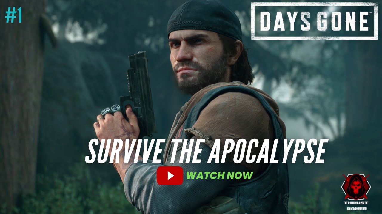 The Best Zombie Game - Days Gone Gameplay #1 - YouTube