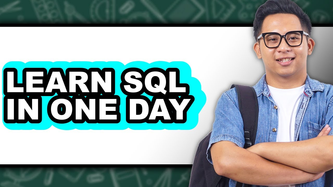 How To Learn SQL In One Day - Step By Step - YouTube