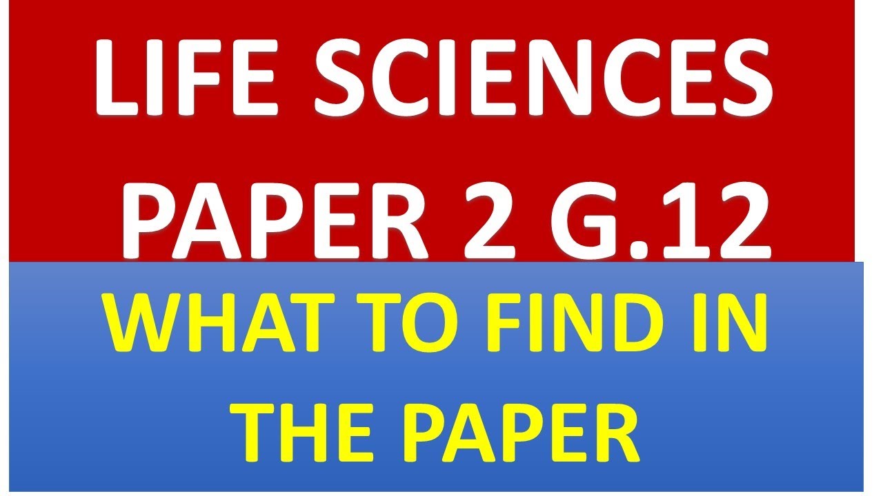 prediction life sciences final paper 2023 WHAT TO FIND IN P.2 LIFE ...