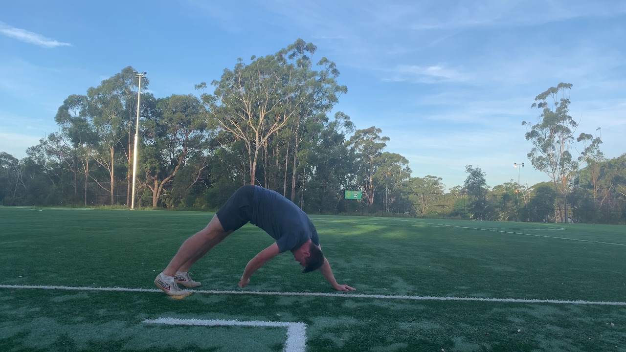 Push Up - With Toe Touch - YouTube