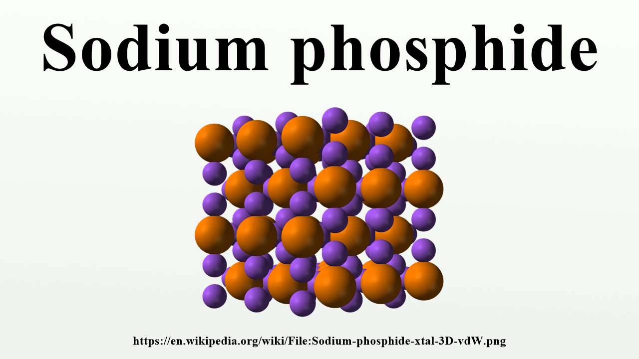 Sodium phosphide - YouTube