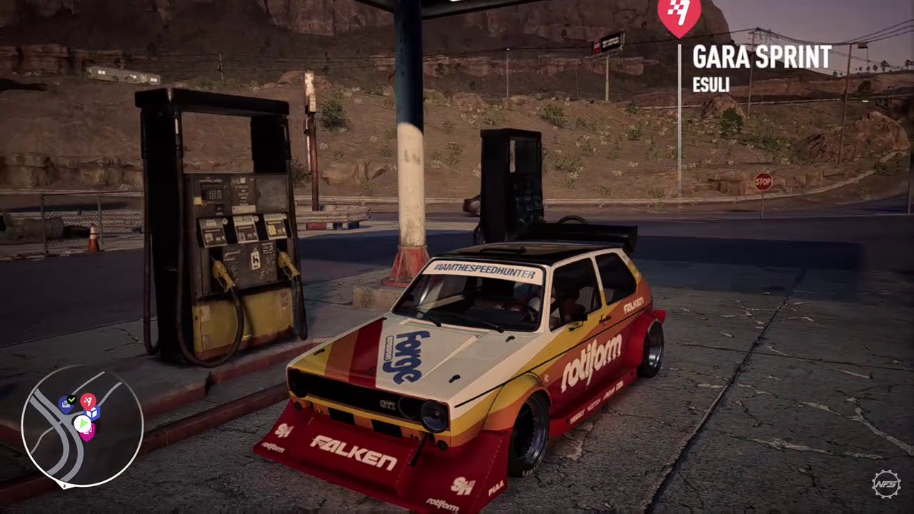 NFS Payback Gameplay - Tuned 1976 Volkswagen Golf GTi (Mk1) - YouTube