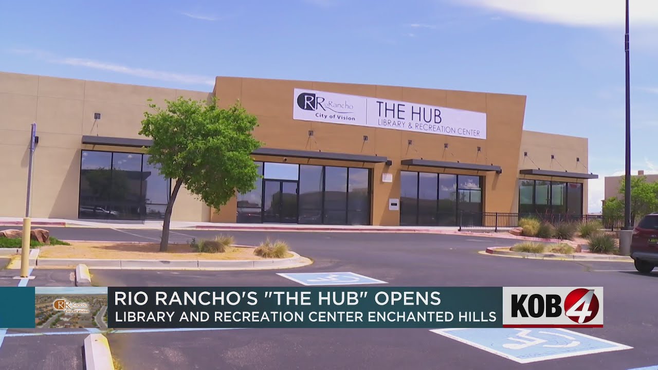 Rio Rancho opens recreational community center 'The Hub' - YouTube