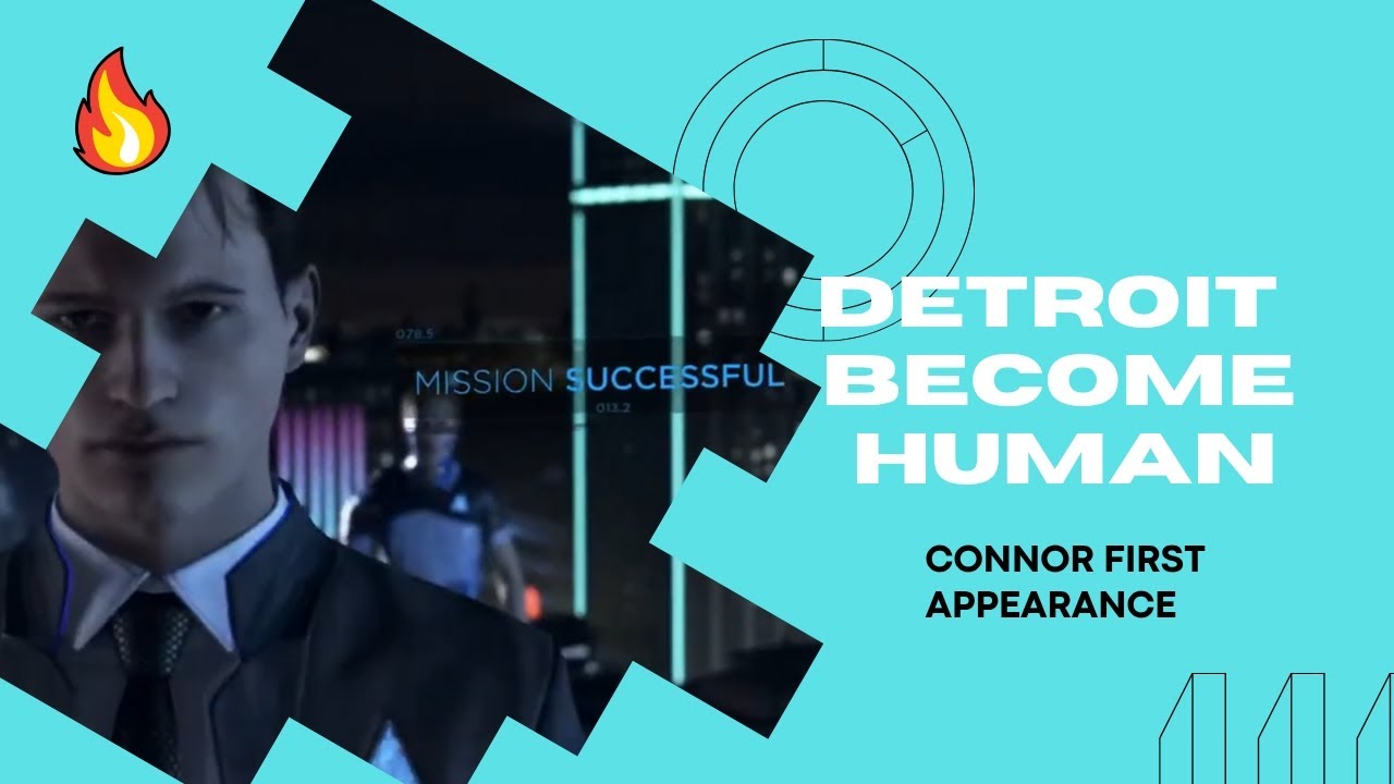 Connor First Mission and cool walk out!!! -Detroit Become Human - YouTube