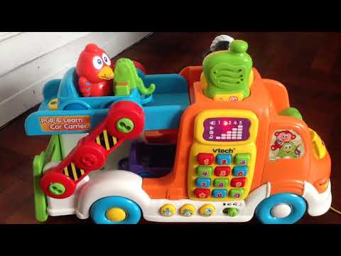 vtech pull and learn car carrier