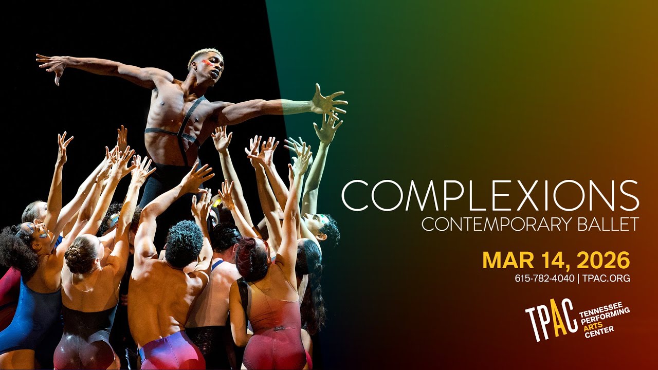 Complexions Contemporary Ballet March 14, 2026 | Tennessee Performing ...
