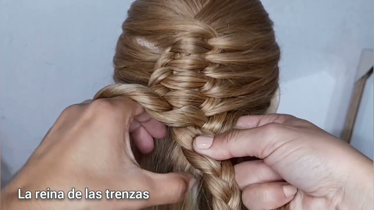PEINADO EN TRENZA MACRAMÉ /LA REINA DE LAS TRENZAS 2022 - YouTube