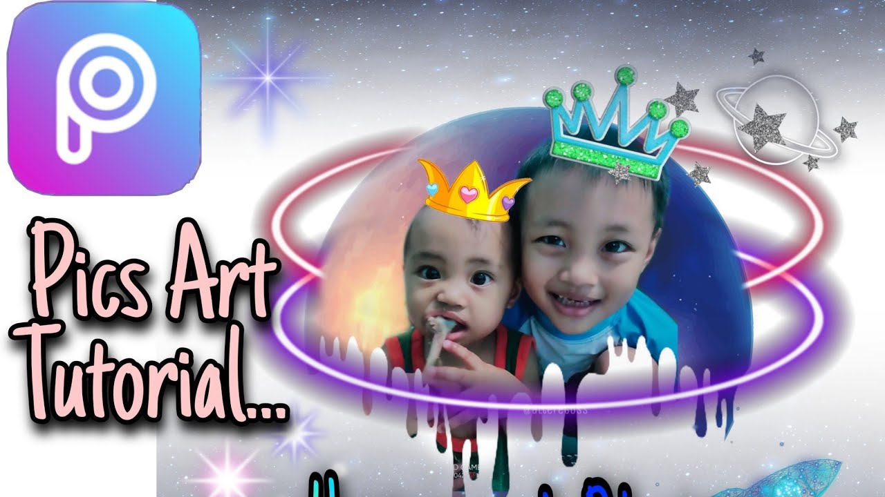 HOW I EDIT MY PICTURE USING PICS ART |TUTORIAL FOR EDITING - YouTube