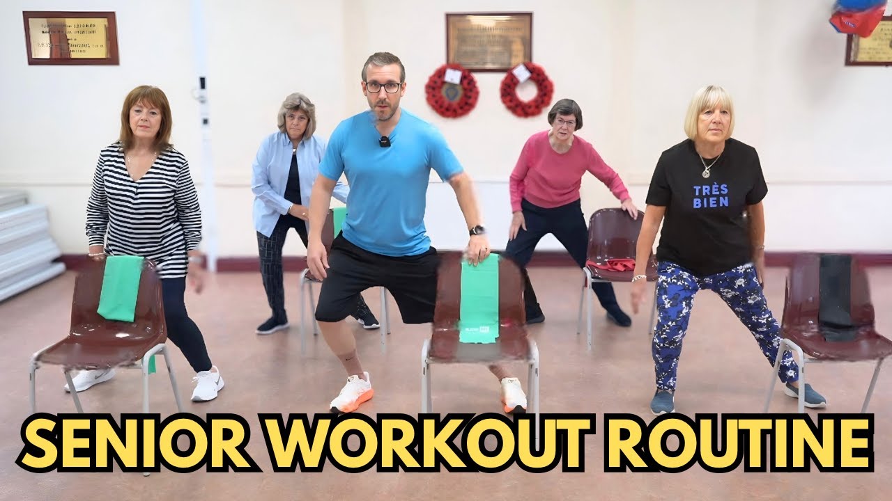 25 Minute Over 60's Workout For Improved Mobility, Fitness and Strength ...