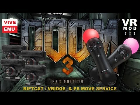 Doom 3 VR Riftcat Vridge VIVE EMU gameplay - YouTube