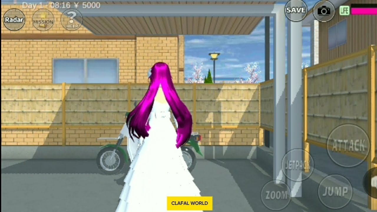 Rina Pakai Motor Bebek 70, Taiga Jadi ninja ! Sakura school simulator ...