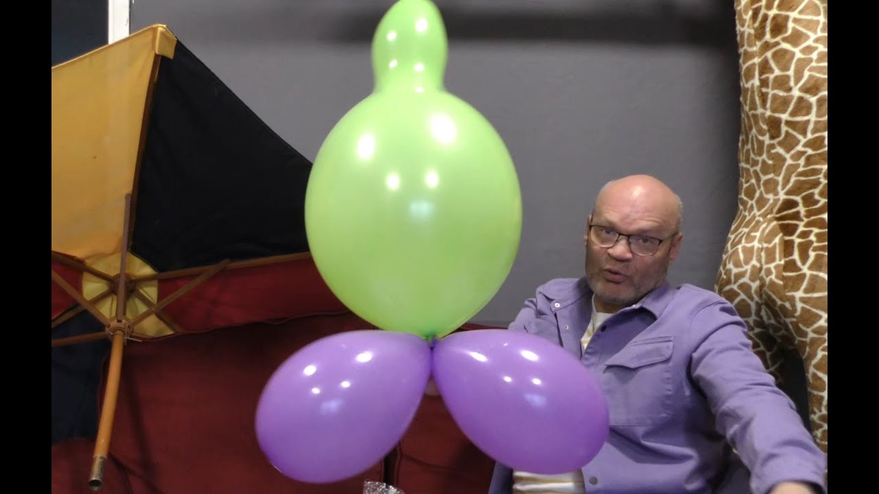 Balloon Pop Model Punch ball Bursting Tangobaldy™ - YouTube
