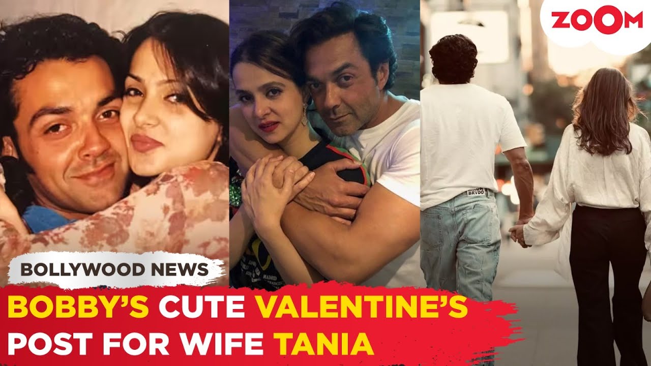 Bobby Deol shares ROMANTIC pic with wife Tania Deol on Valentine's day ...