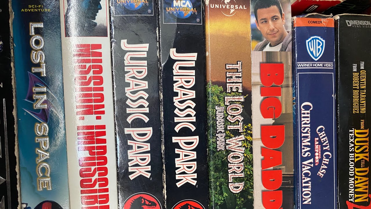 VHS Collection pt 1 #vhs #vhscollector #collection - YouTube