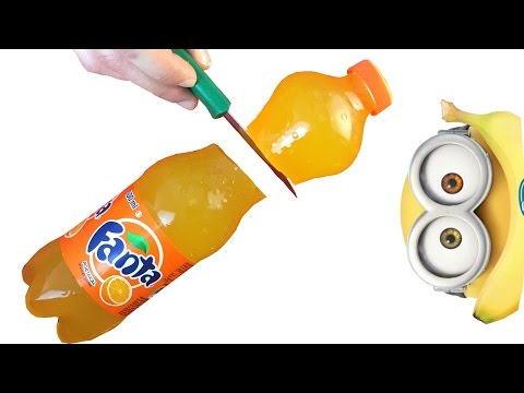 Jelibondan Fanta Nasıl Yapılır - DIY Fanta Jelly Gummy Soda