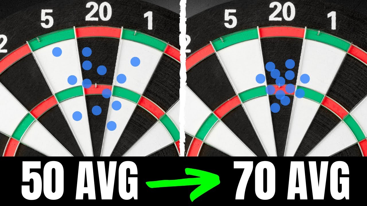 How to Get From 50 to 70 Average in Darts! - YouTube