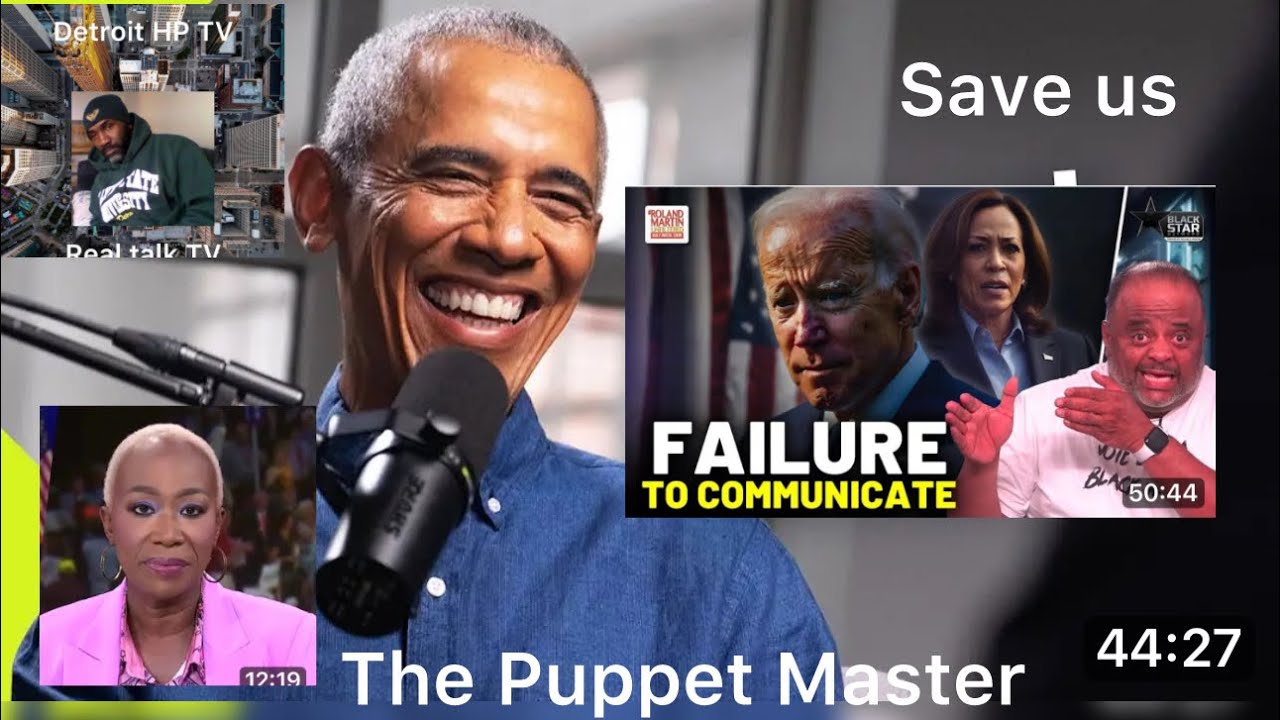 Roland Martin and his group of Black Democratic Boule shills, beg for ...