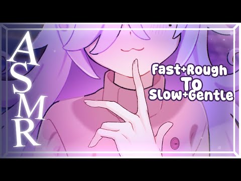 【ASMR】Fast ➜ Slow Triggers ! Tingle, Then Fall Asleep