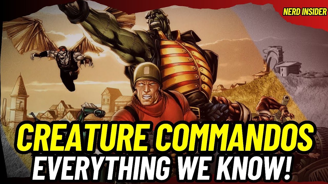 CREATURE COMMANDOS: CAST, PLOT & ALL THE LATEST DETAILS - YouTube
