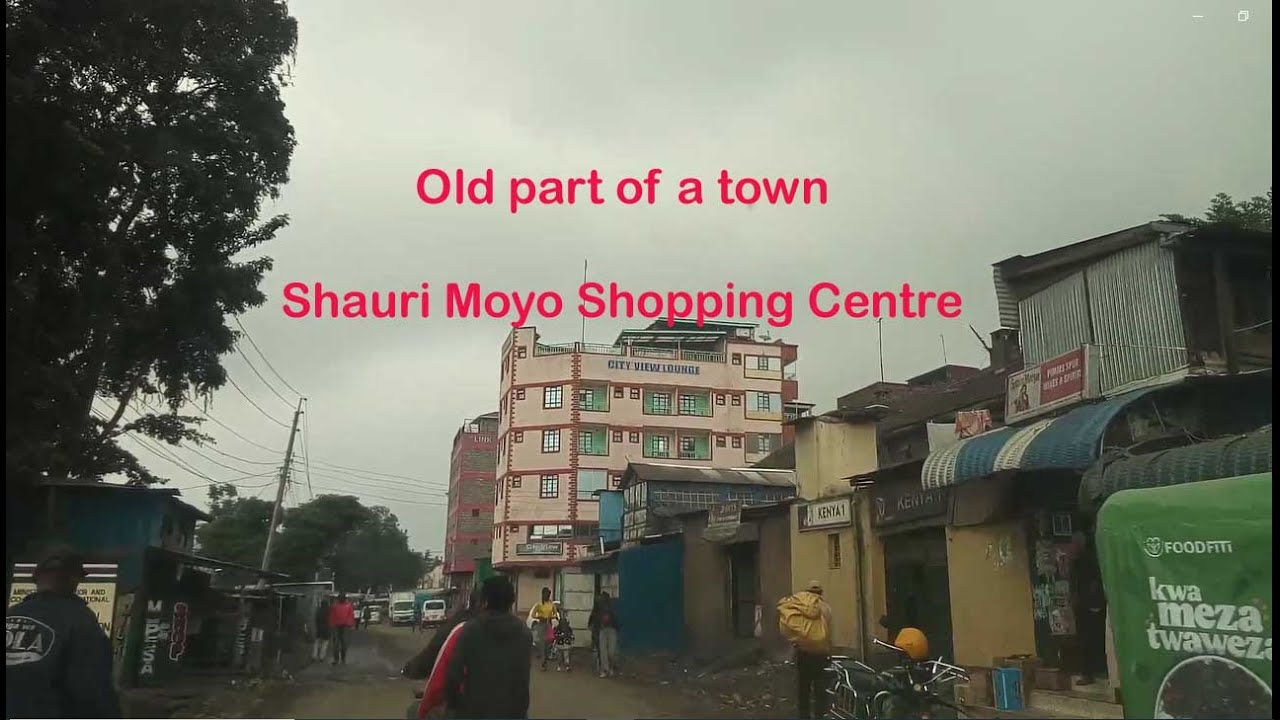 Shauri Moyo ancient town in Nairobi, back in 1936 - YouTube