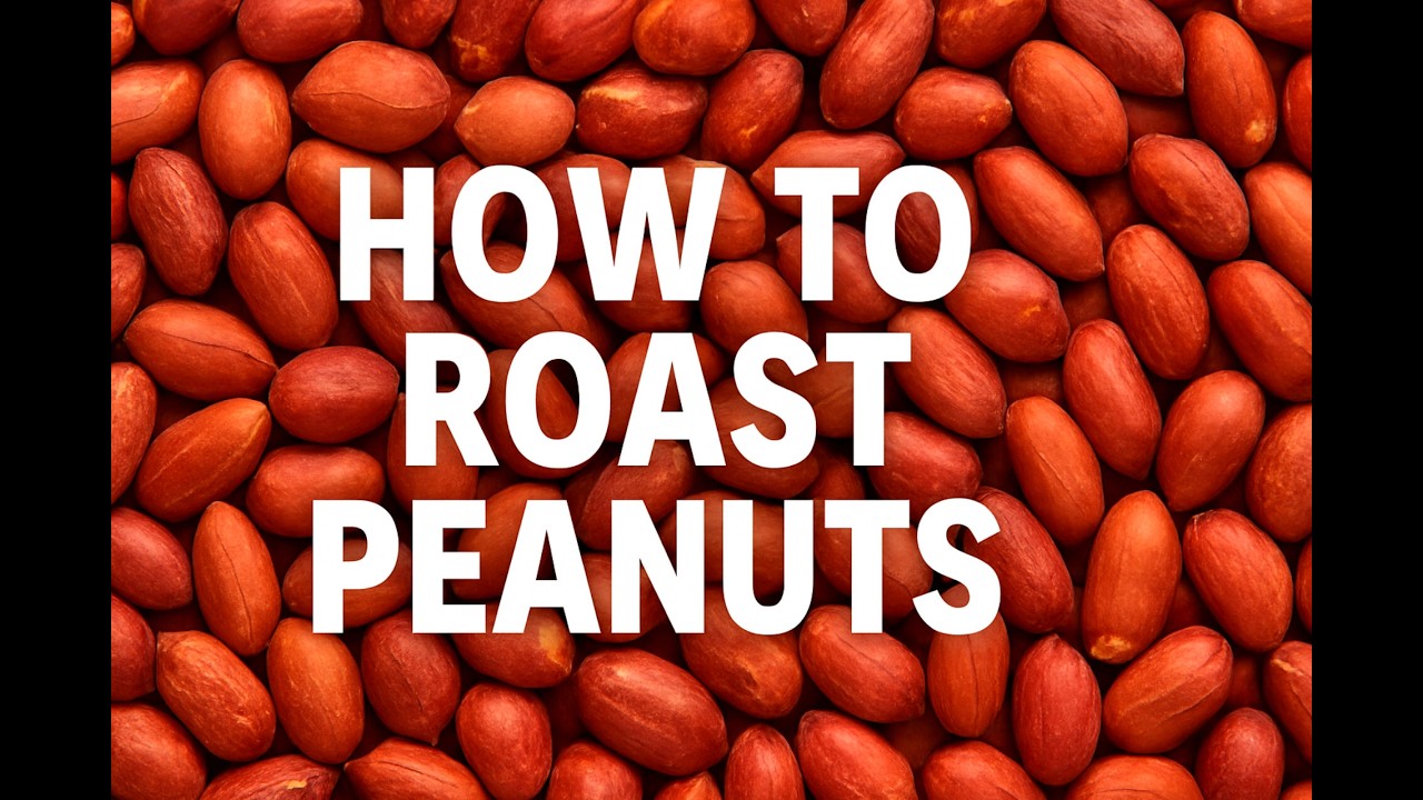 How to Roast Peanuts with Shells in the Oven | Easy Salty Peanut Recipe ...