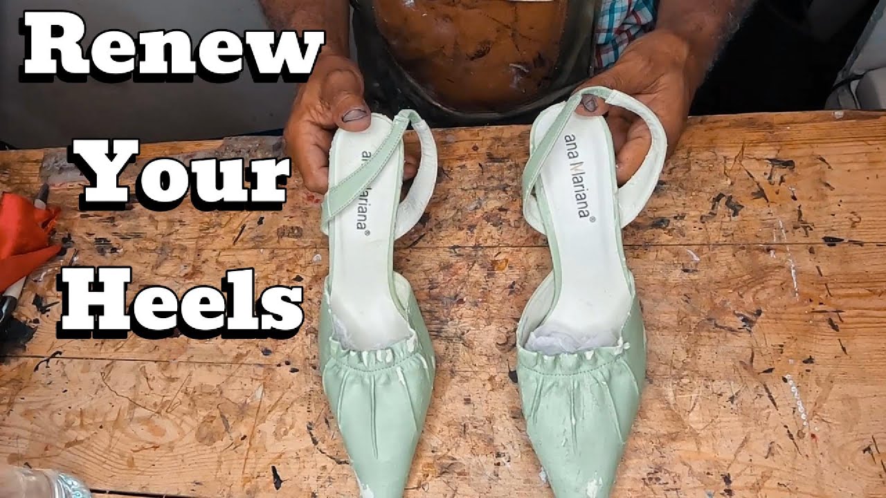 Revive Your Heels: Transforming Women's Shoes with DIY Renewal ...