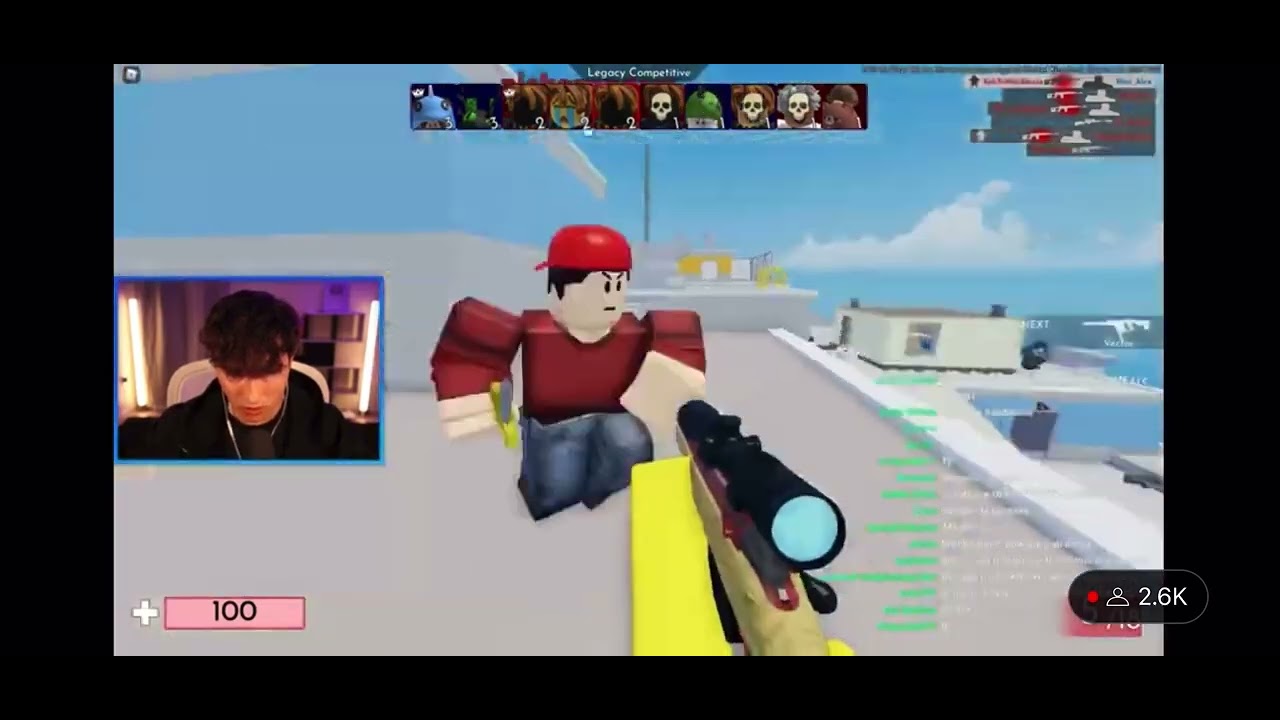 @MiniBloxia plays arsenal on live stream - YouTube