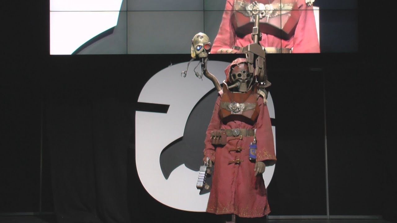 Cosplay Warhammer Adeptus mechanicus /Starcon 2018/ - YouTube