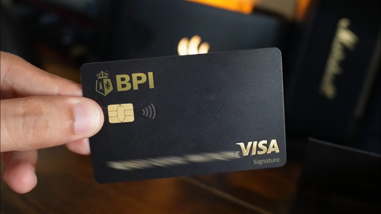 💳 Unboxing - BPI Visa Signature Credit Card - YouTube
