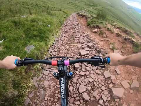 Brecon the gap mtb decent - YouTube
