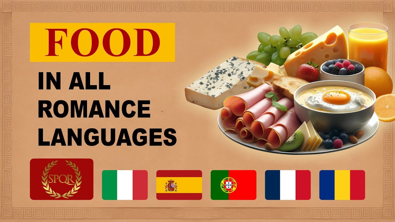 Food - Romance Languages Compared Latin, Italian, Portuguese, Spanish ...