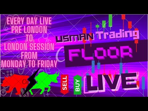 Forex Trading Live Stream || Pre London to London Session || XAUUSD ...