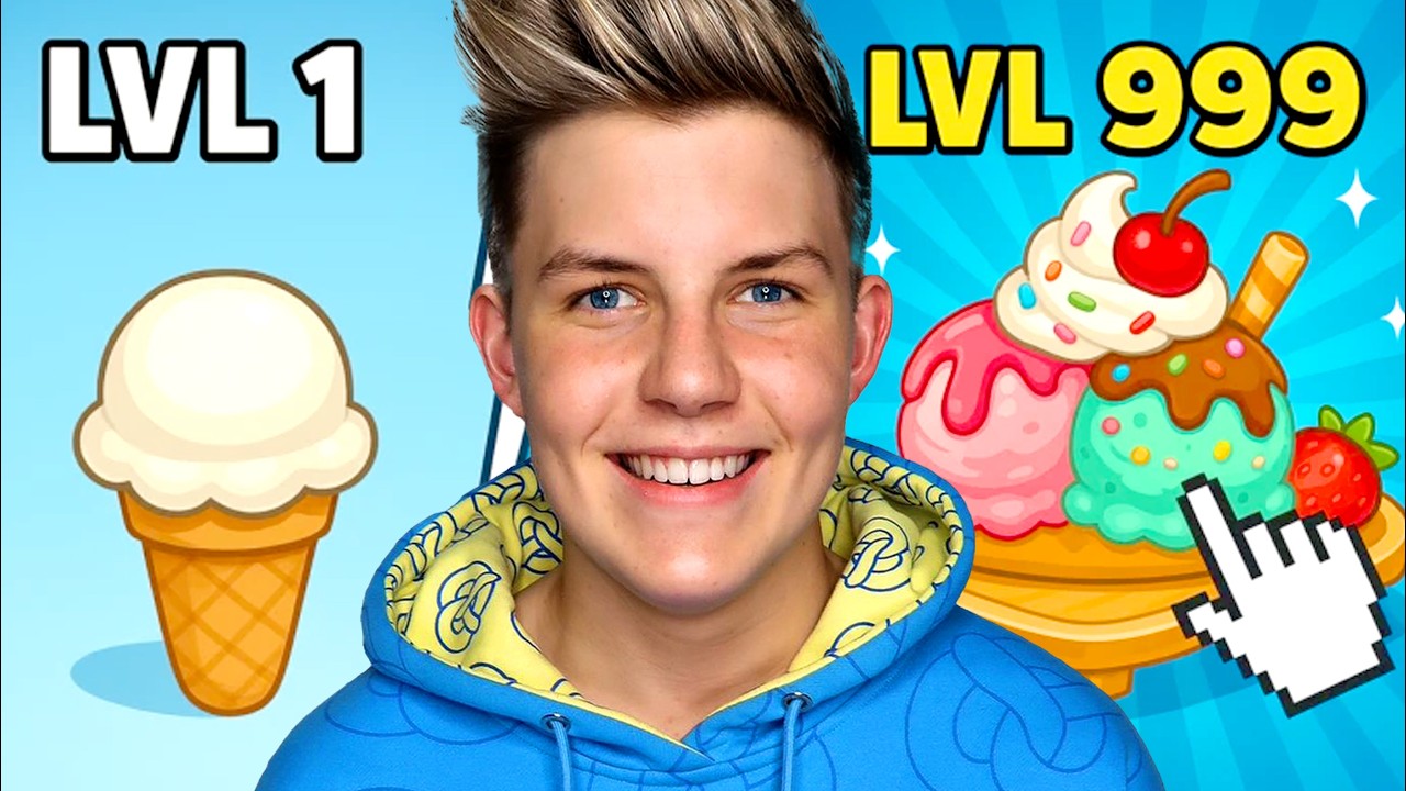 Can We Go Noob to Hacker ICE CREAM TYCOON! Prezley - YouTube