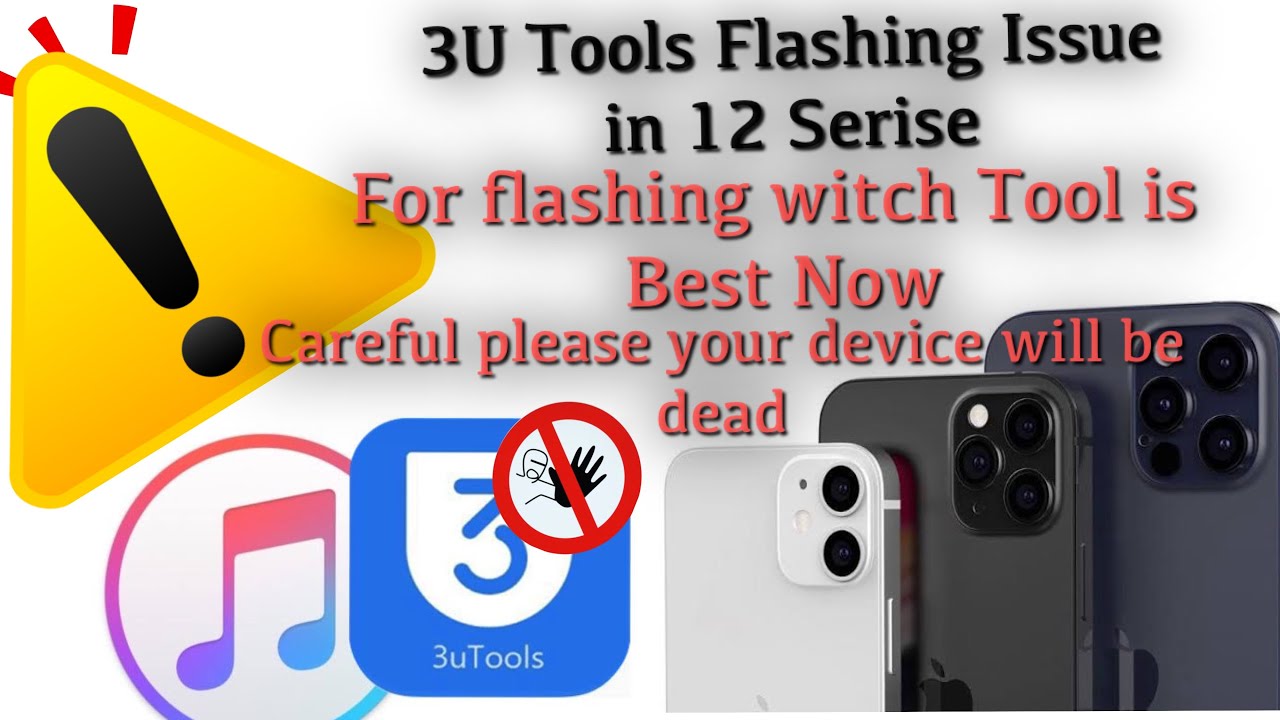 iPhone 12 Serise Flashing on 3U Tools | Witch is the Best Tool for 12 ...
