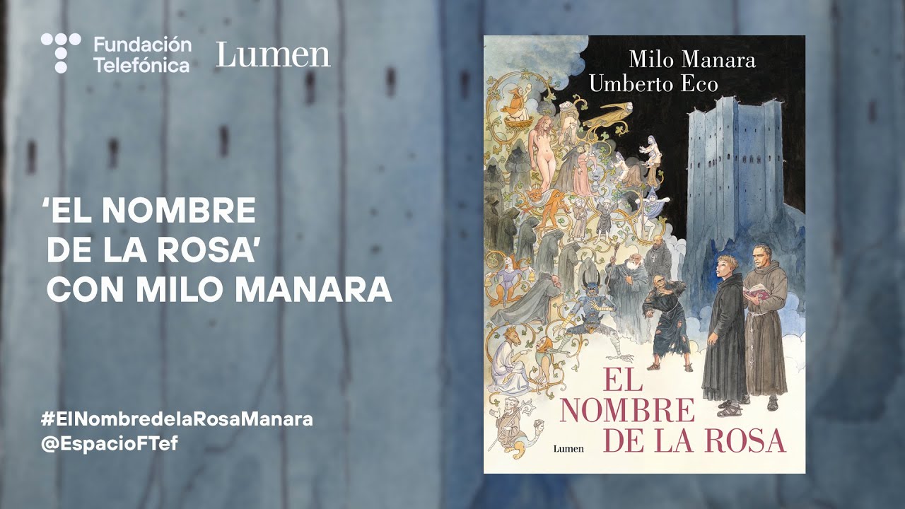 “El nombre de la rosa” con Milo Manara (Español) - YouTube