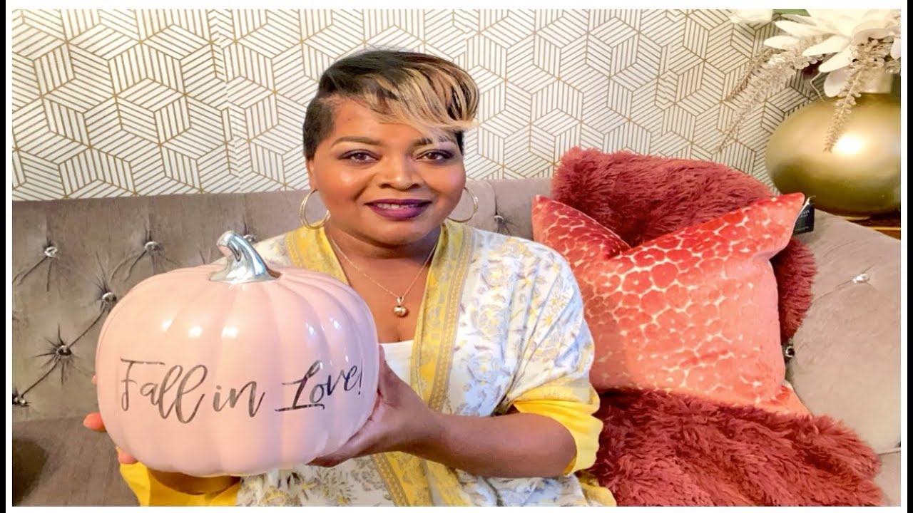 Glam Fall Decor Haul | How To Decorate Your Home For Fall | Fall Home ...