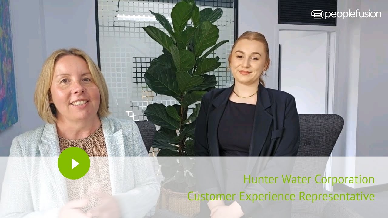 Hunter Water Customer Experience Representative - YouTube