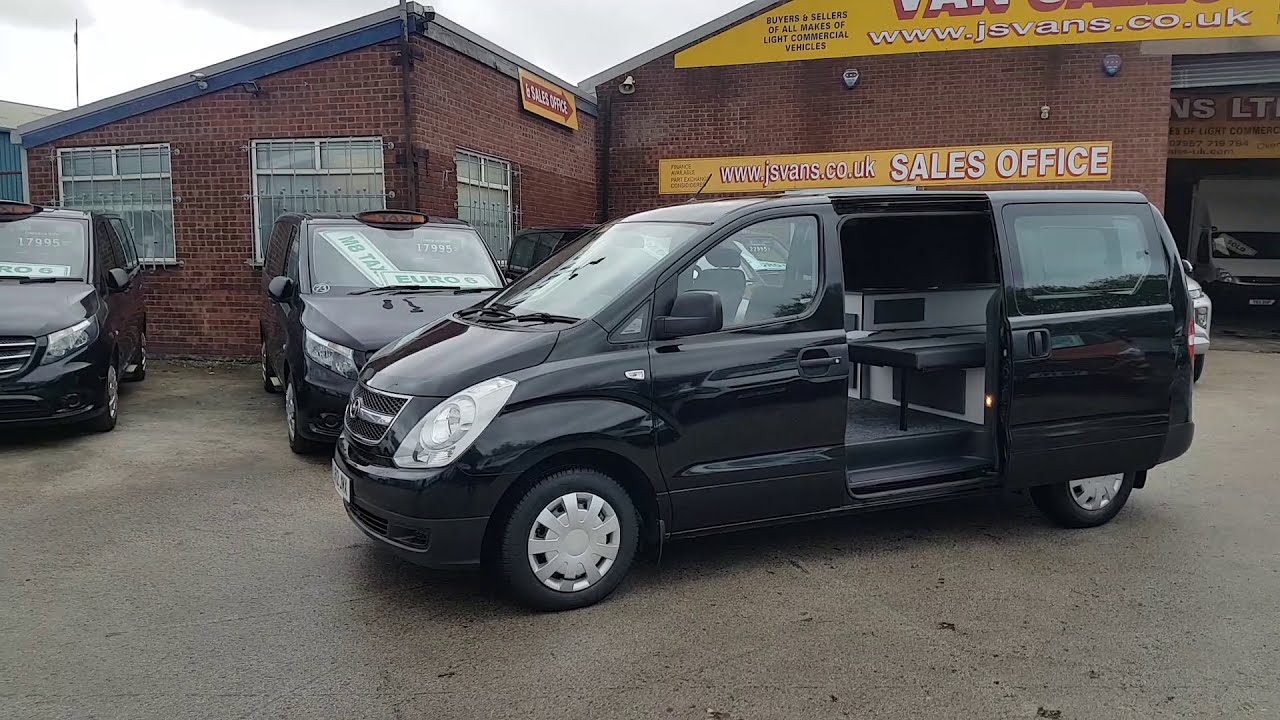 HYUNDAI ILOAD COMFORT CRDI 12 REG CAMPER/DAYVAN CONVERSION £8995 NO VAT ...