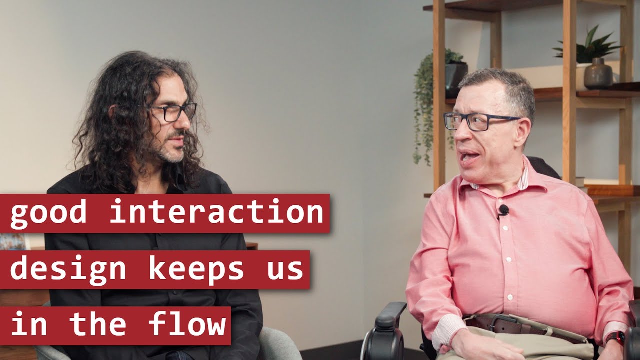 Good Interaction Design Keeps Us in the Flow - YouTube