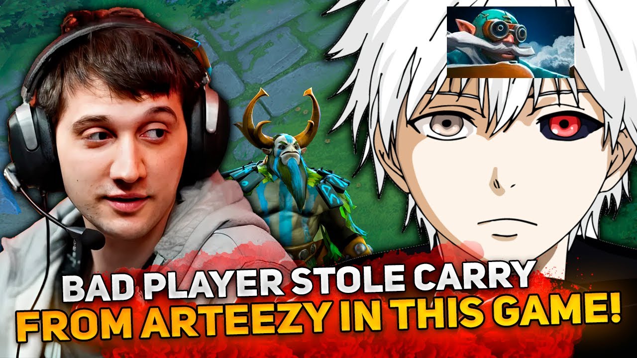 BAD PLAYER STOLE CARRY FROM ARTEEZY IN THIS GAME! | CRAZY GAME by ...
