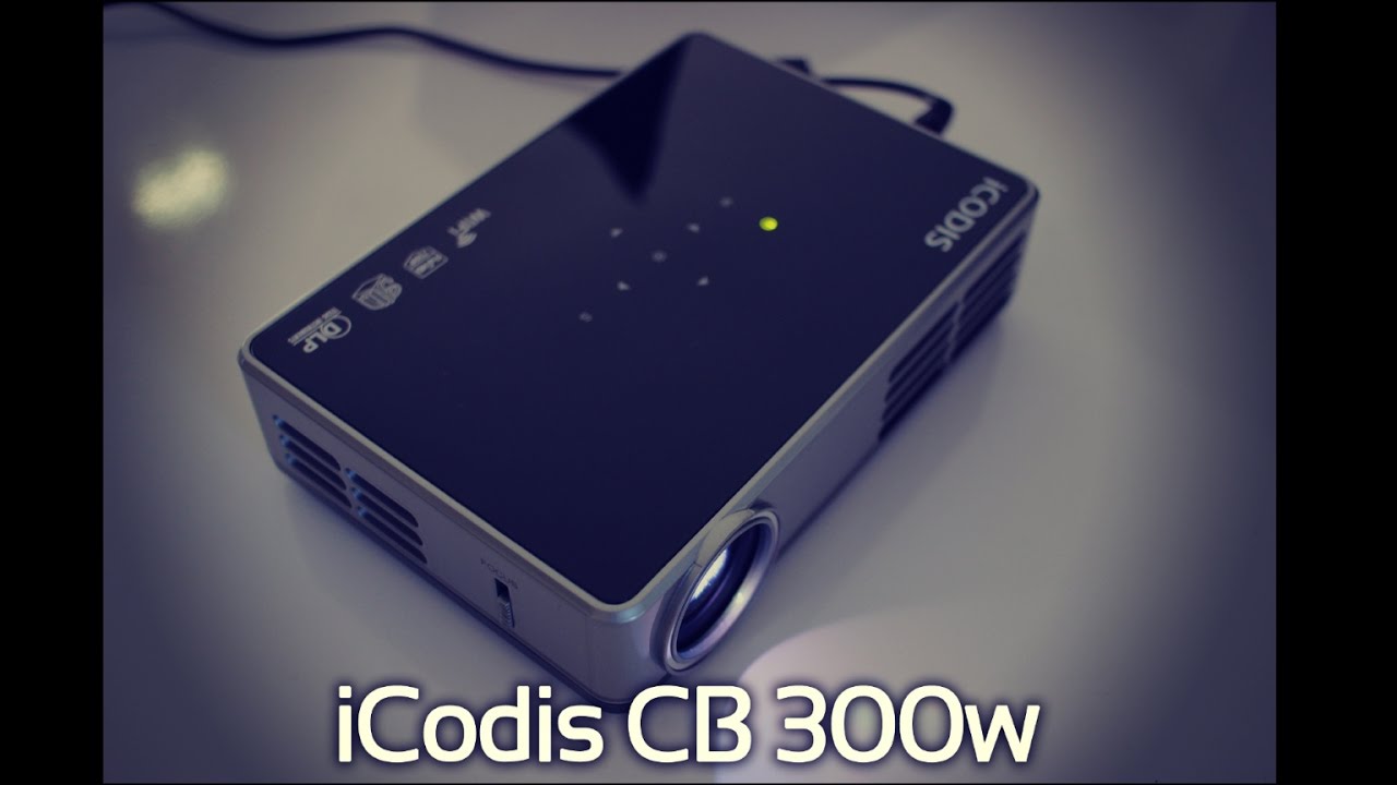 iCodis CB 300w - Déballage, tests et démo (3D, chromecast, 1080p, VGA ...